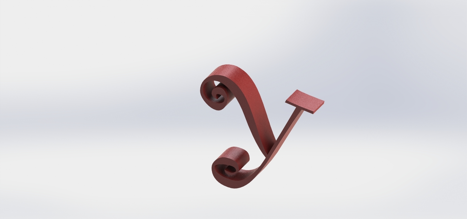 STL file Letter Y 🏫 ・3D printable model to download・Cults