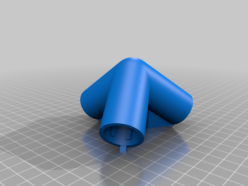 Free STL file Codo Esquinero 3 vias 20 mm 🏠 ・Template to download and 3D print・Cults