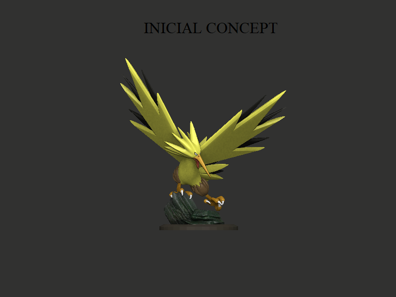 3D file The 3 legendary Birds Pokemon Pack to 3D Print 🐉 ・3D printable ...