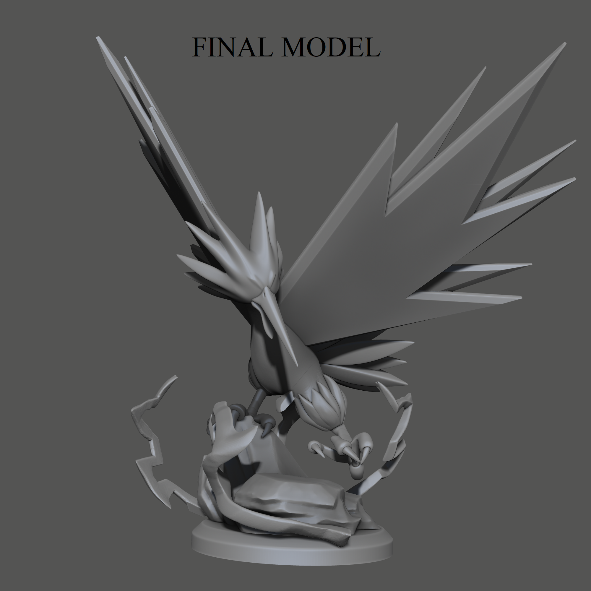 3D file The 3 legendary Birds Pokemon Pack to 3D Print 🐉 ・3D printable ...