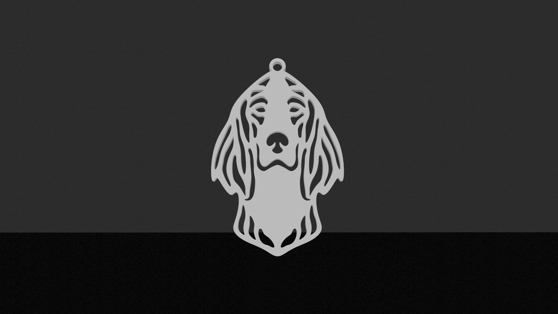 STL file English setter pedant 🐕 ・3D printer design to download・Cults