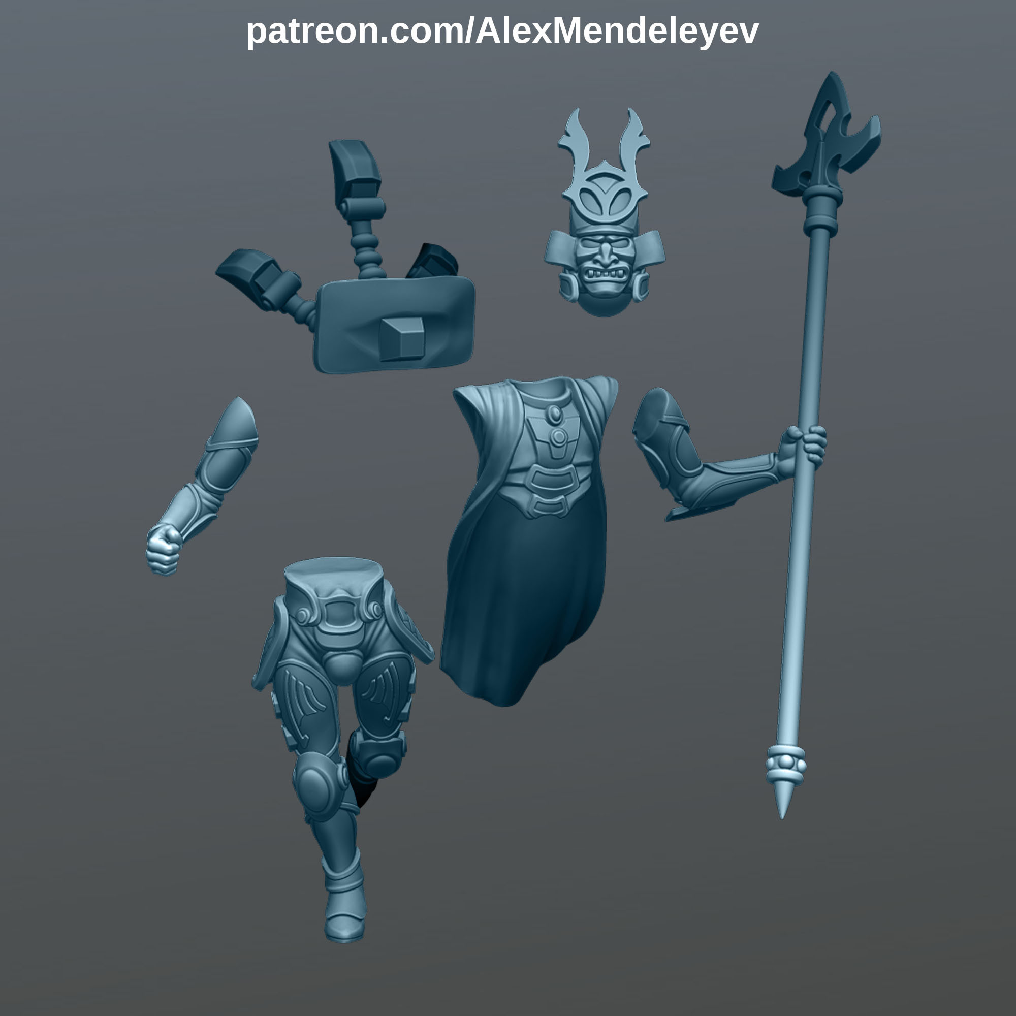 ♟ Eldar Ranger・ STL File for ・Cults