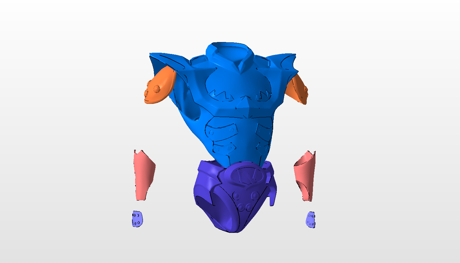 STL file power rangers inspace psycho suit with helmet stl file 🪖 ・3D ...