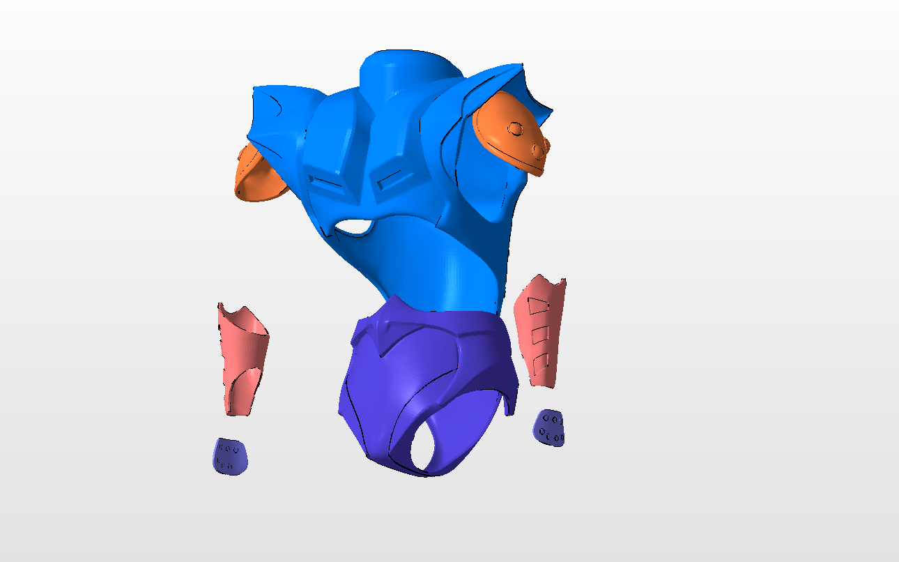 STL file power rangers inspace psycho suit with helmet stl file 🪖 ・3D ...