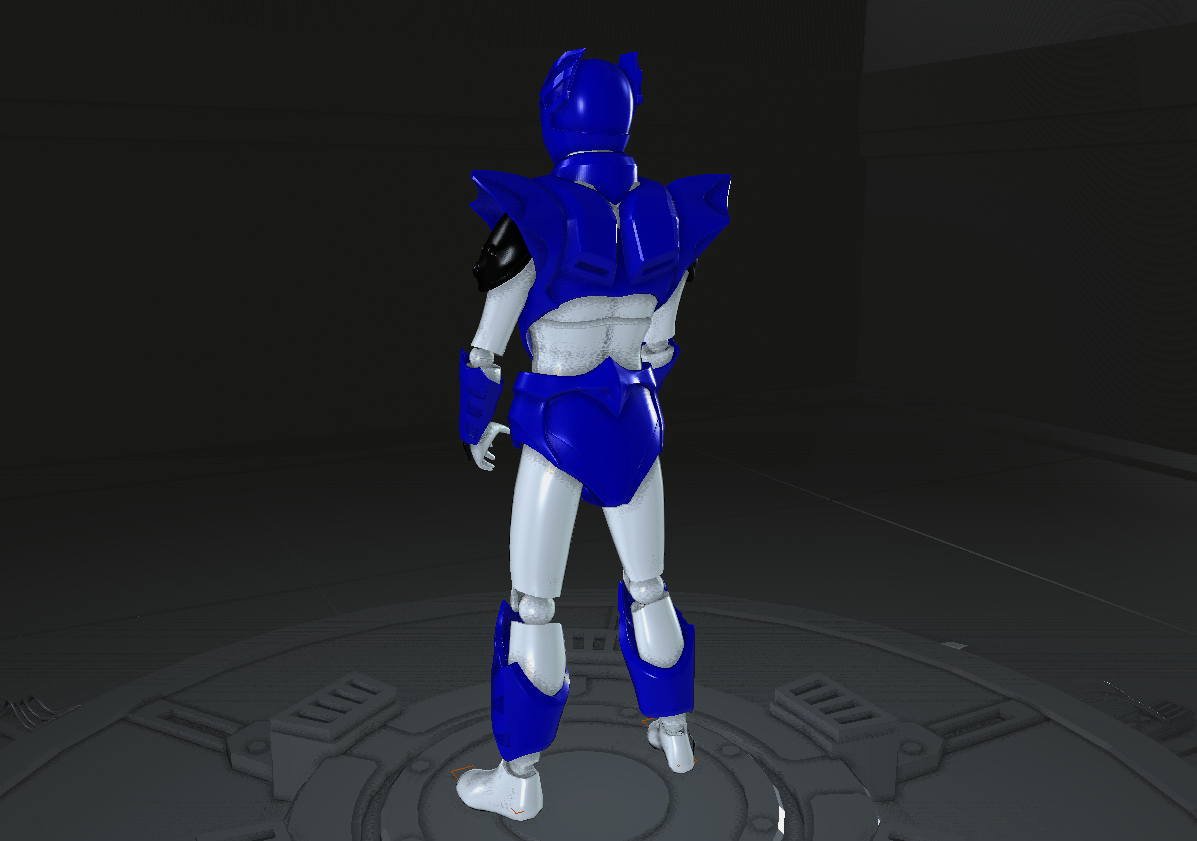 STL file power rangers inspace psycho suit with helmet stl file 🪖 ・3D ...