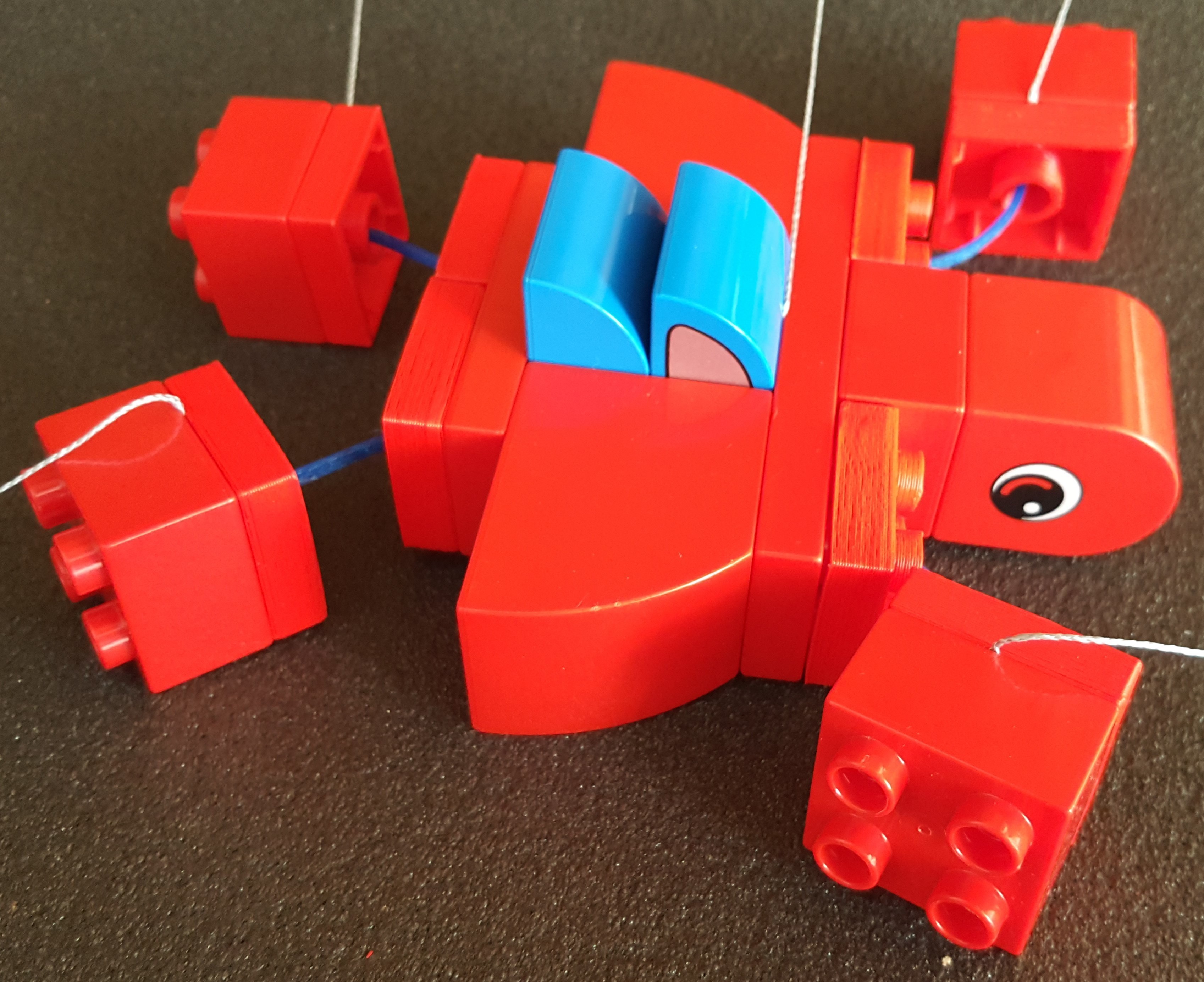 Free STL file DUPLO PUPPETS 🚧 ・Design to download and 3D print・Cults