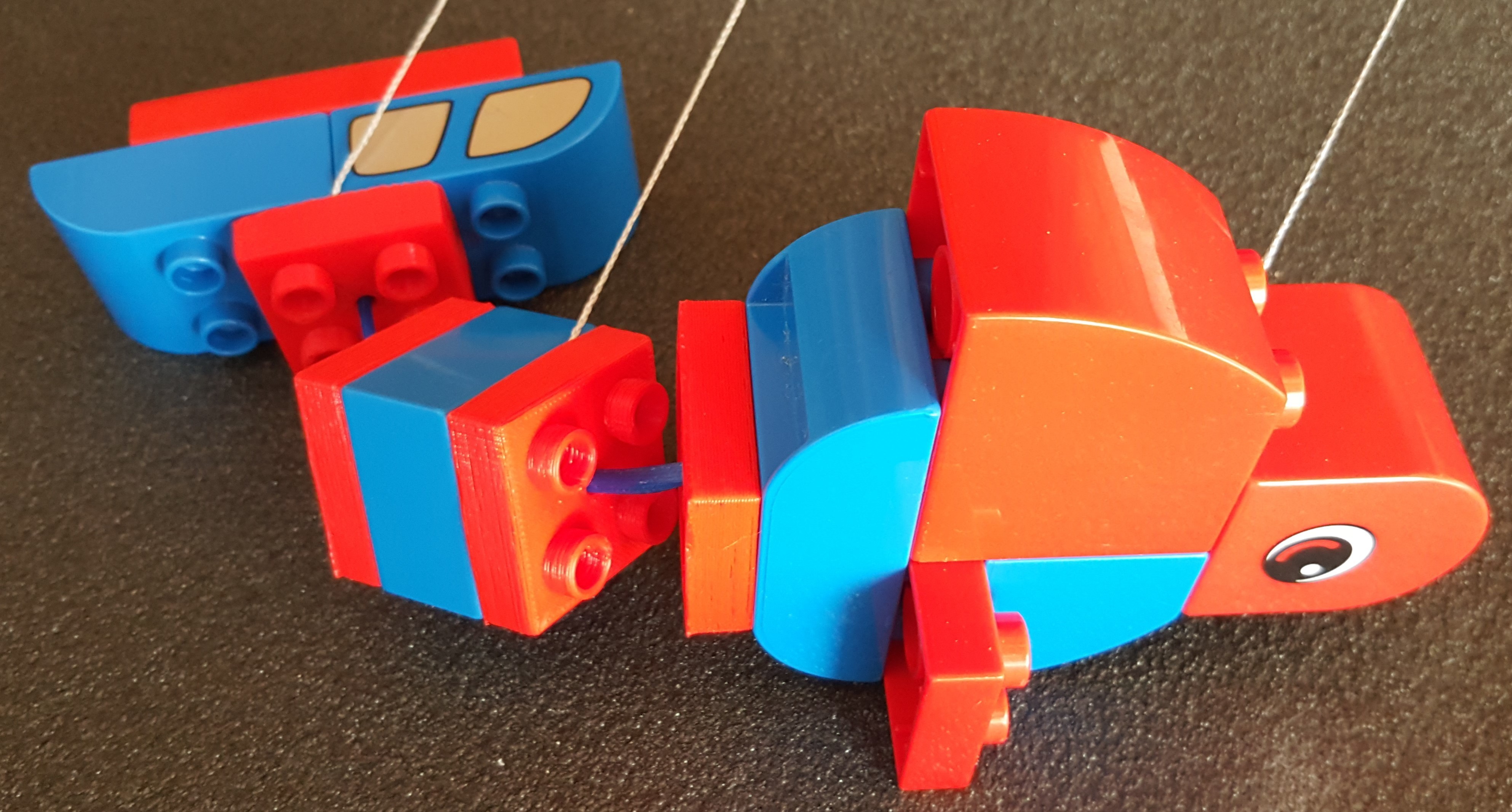 Free STL file DUPLO PUPPETS 🚧 ・Design to download and 3D print・Cults