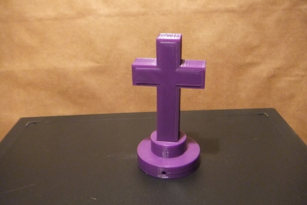 Free STL file vakits 5mm LED Cross Enclosure ・3D print design to ...