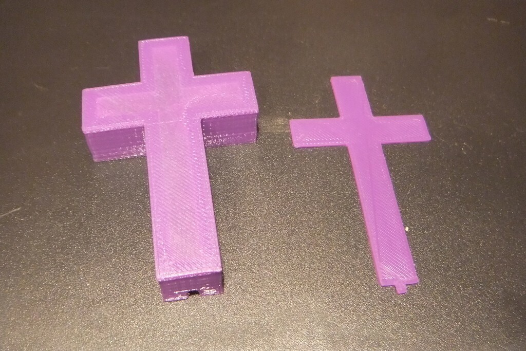 Free STL file vakits 5mm LED Cross Enclosure ・3D print design to ...