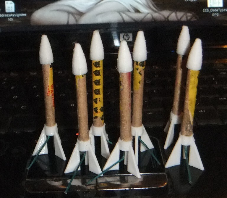 Free STL file Bottle Rocket Fireworks Fin Set 🍾 ・3D printer model to ...