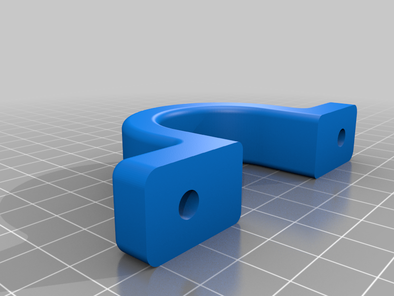 🏠 Flag Pole Mounting Bracket for 33mm Diameter Pole・Free STL File for ...