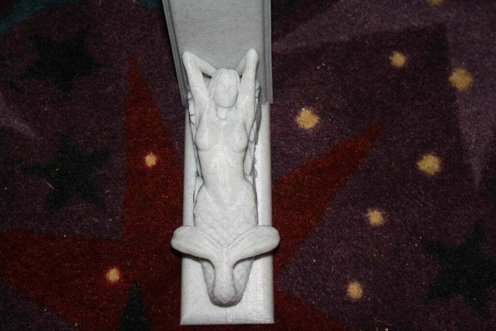 🧜‍♀️ Mermaid Corbels - Repaired・Free STL File for ・Cults