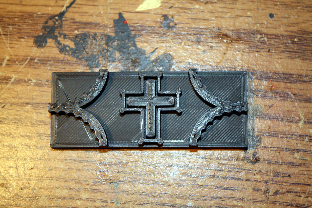 Leather Cross Imprint Stamp・Free STL File for ・Cults