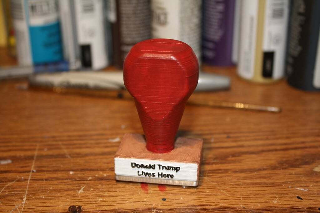 🏢 Trump Stamp!・3D Print・Cults