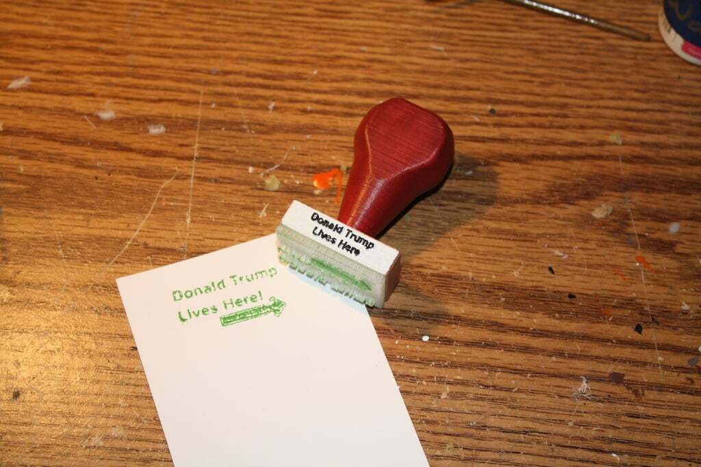 🏢 Trump Stamp!・3D Print・Cults