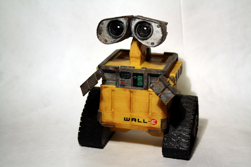 3D printed Wall-E Figure • made with Tevo Tarantula・Cults