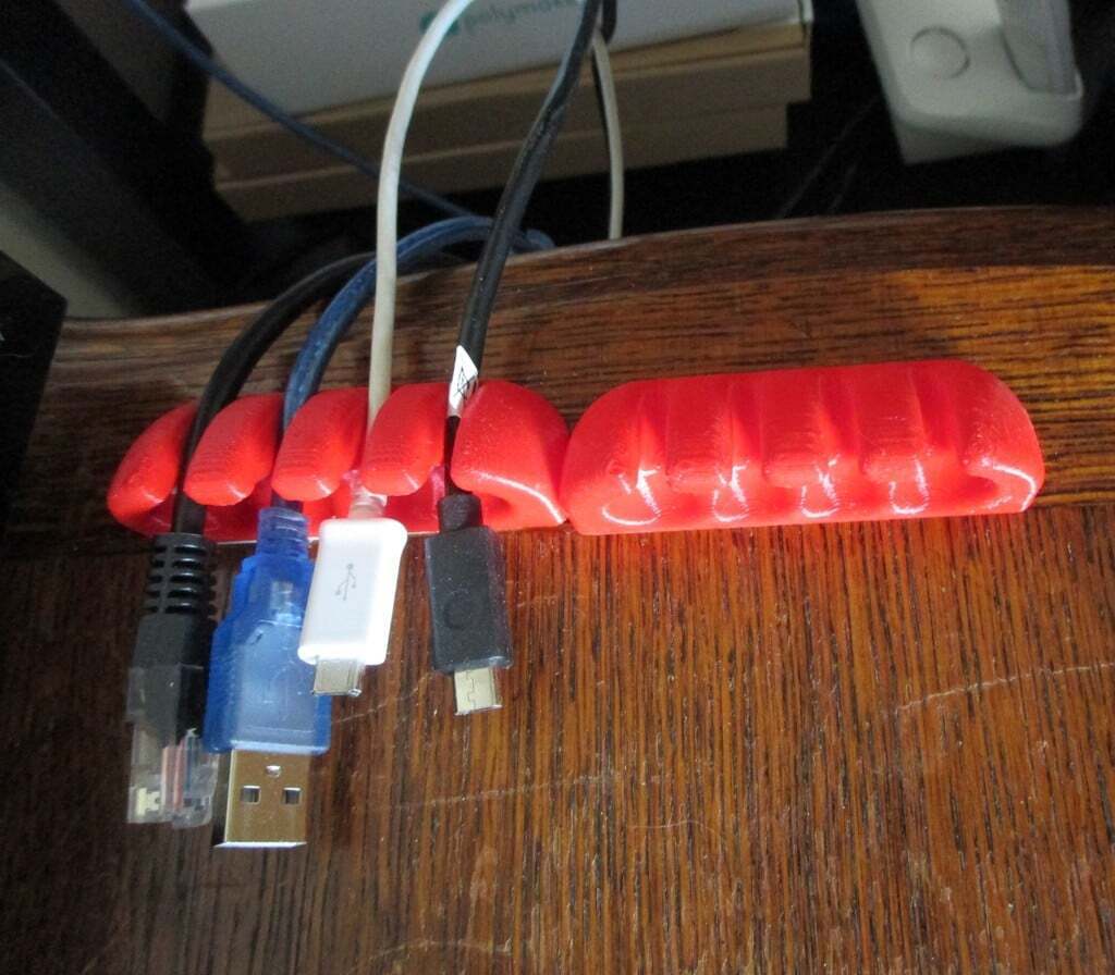 3D printing Cable Claw - Cable drop/holder・Cults