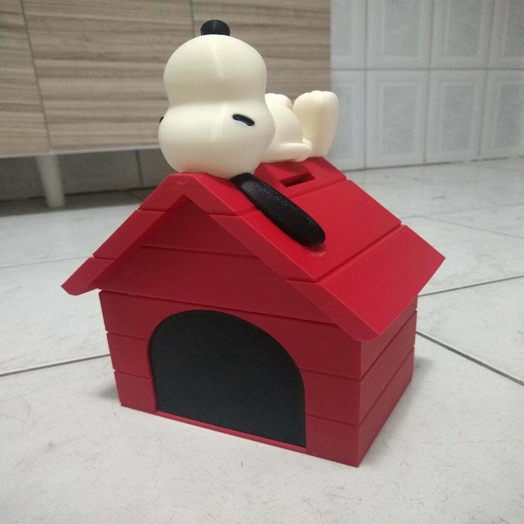 Free STL file Snoopy safe box 📦 ・3D print design to download・Cults