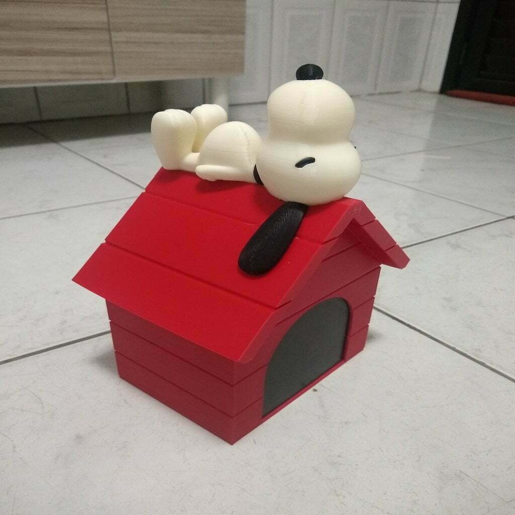 Free STL file Snoopy safe box 📦 ・3D print design to download・Cults