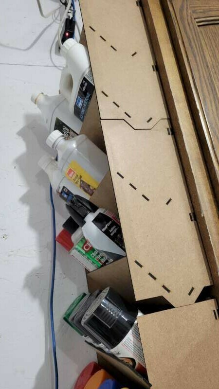 Free 3D file Lasercut Rattle Paint Can rack K40 🎨 ・3D printing idea to ...