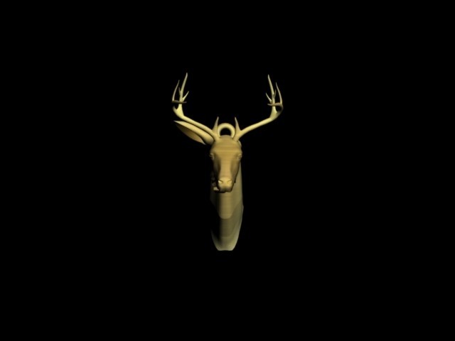 STL file buck head pendant 🪢 ・3D printing model to download・Cults