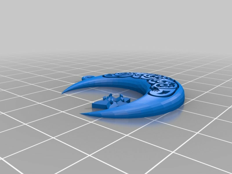 Free STL file moon accesorie 🌙 ・Model to download and 3D print・Cults