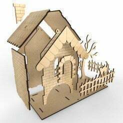 Free DXF file tea house tree 🫖 ・3D printing design to download・Cults