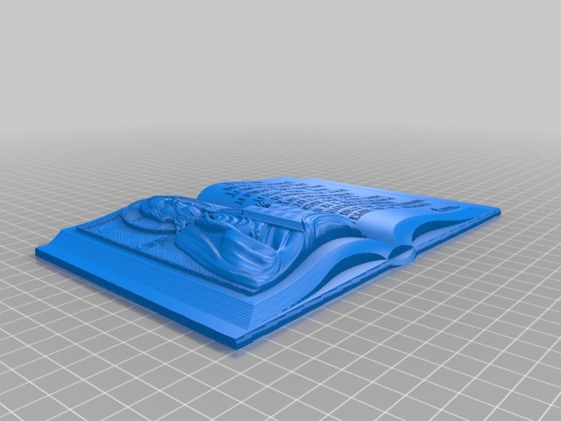 Free STL file saint bible 🗿 ・3D printable model to download・Cults