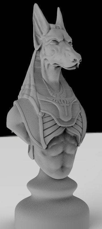 Free STL file god of egypt bust 🇪🇬 ・3D print design to download・Cults