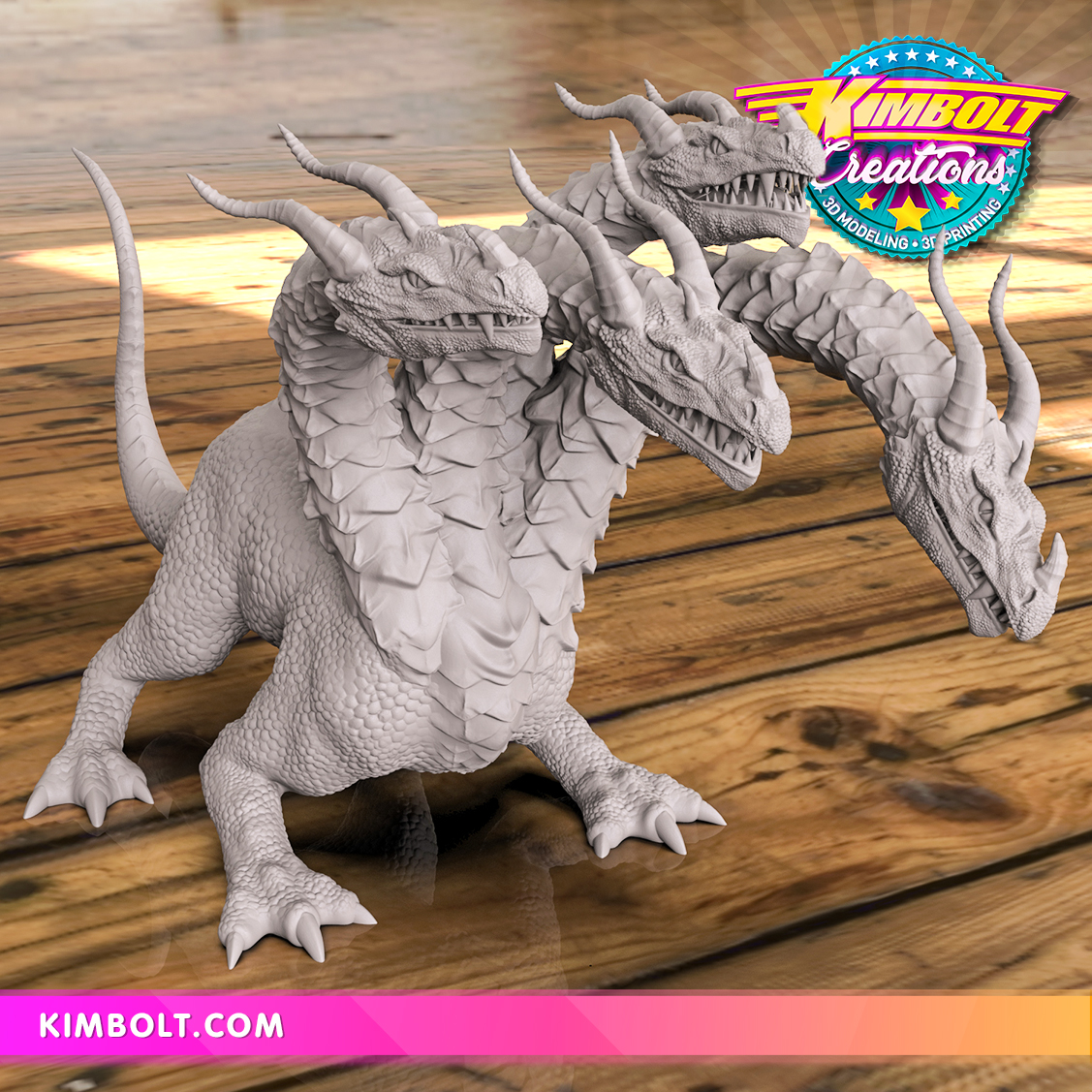 🐉 Hydra・ STL File for ・Cults