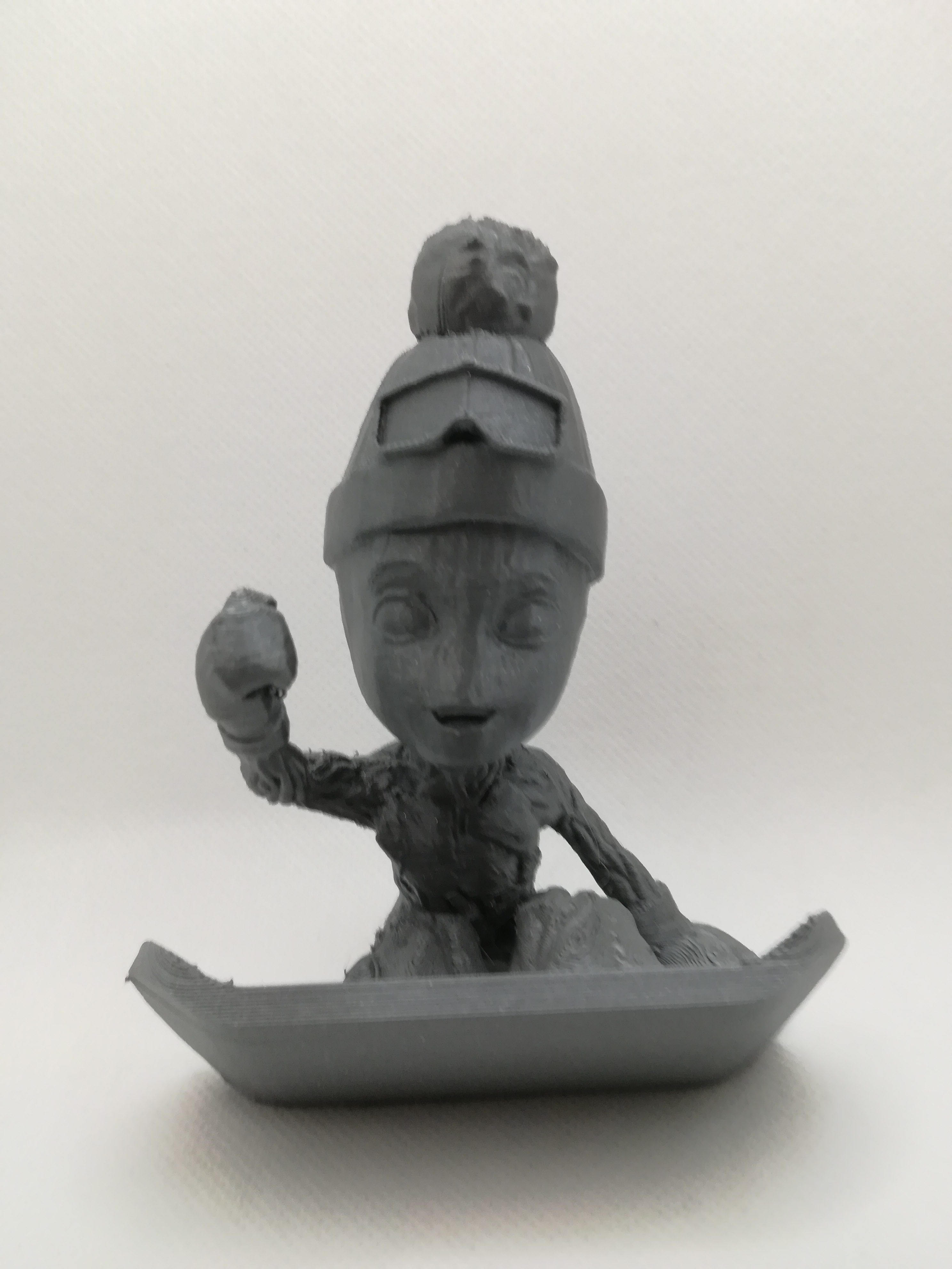 STL file Snow Groot 🌨️ ・3D printing design to download・Cults