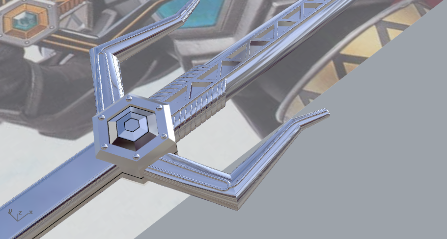 STL file Sword of the Power Rangers Magna Defender 🗡️ ・Design to ...