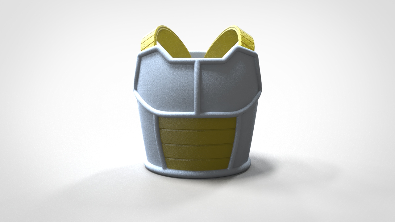 🐉 Saiyan Armor Vegeta Dragon Ball Z 3D print model・ STL File for ・Cults