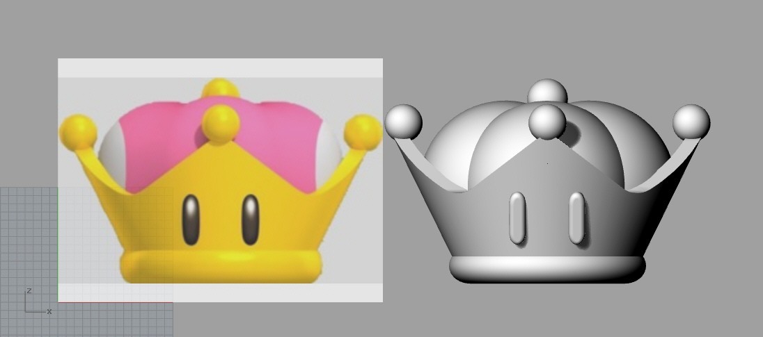 👑 Bowsette crown of princess Bowsette de MarioBross・ STL File for ・Cults