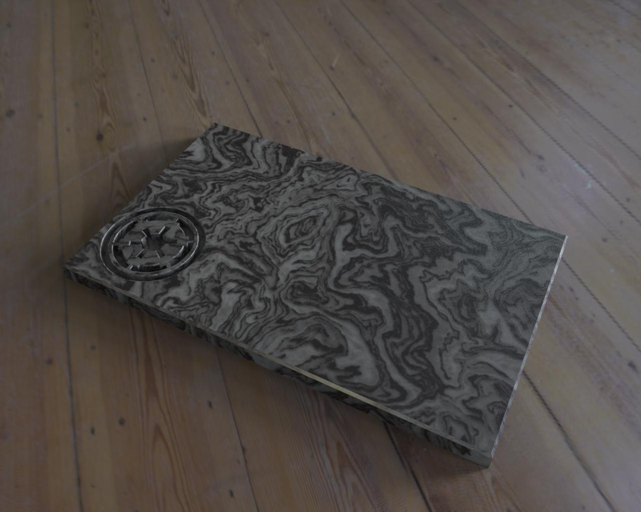 STL file Beskar steel ingot from the Mandalorian // Beskar Steel Bar ...