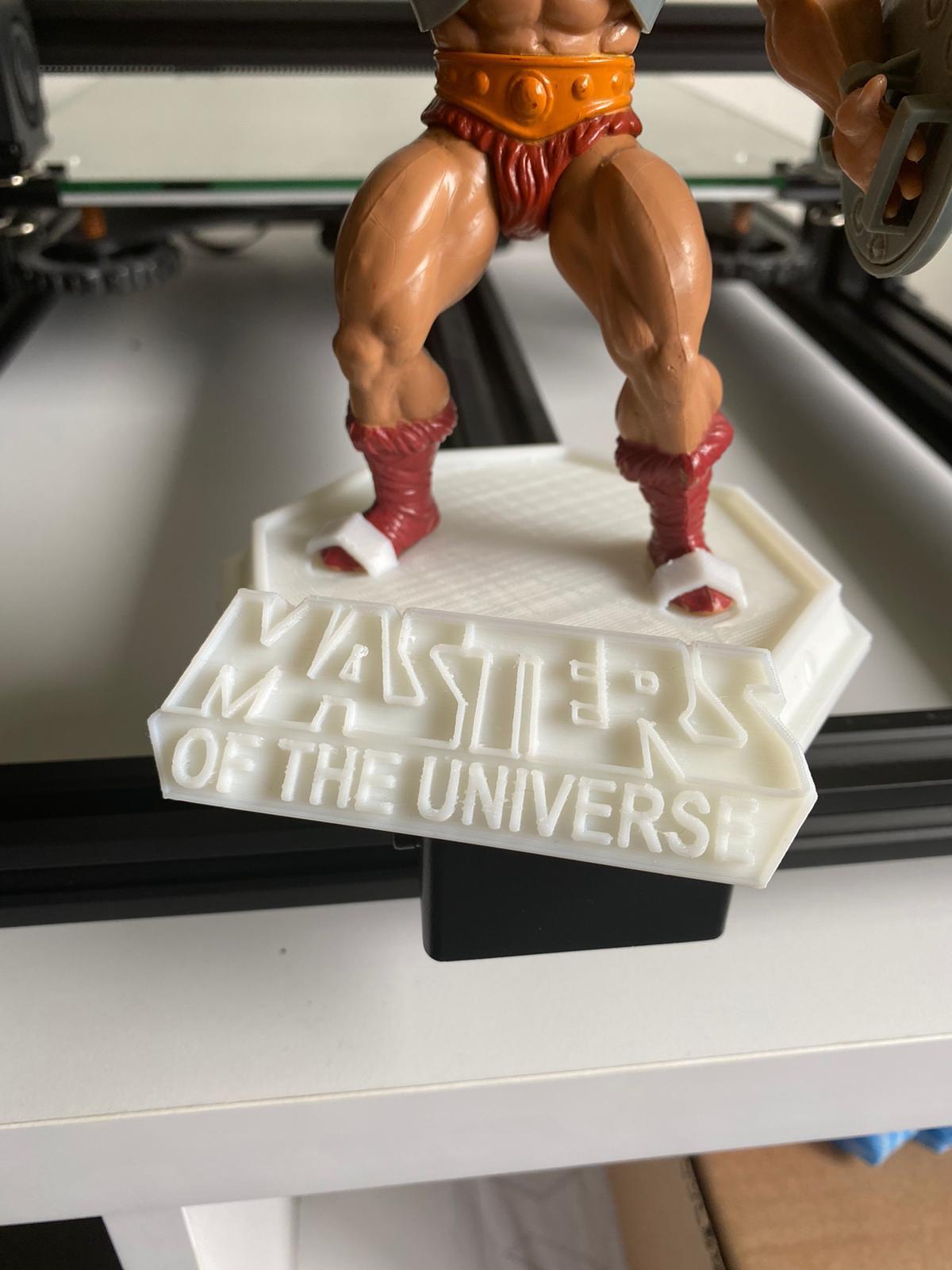 👽 Motu He-Man vintage figure Stand・ STL File for ・Cults