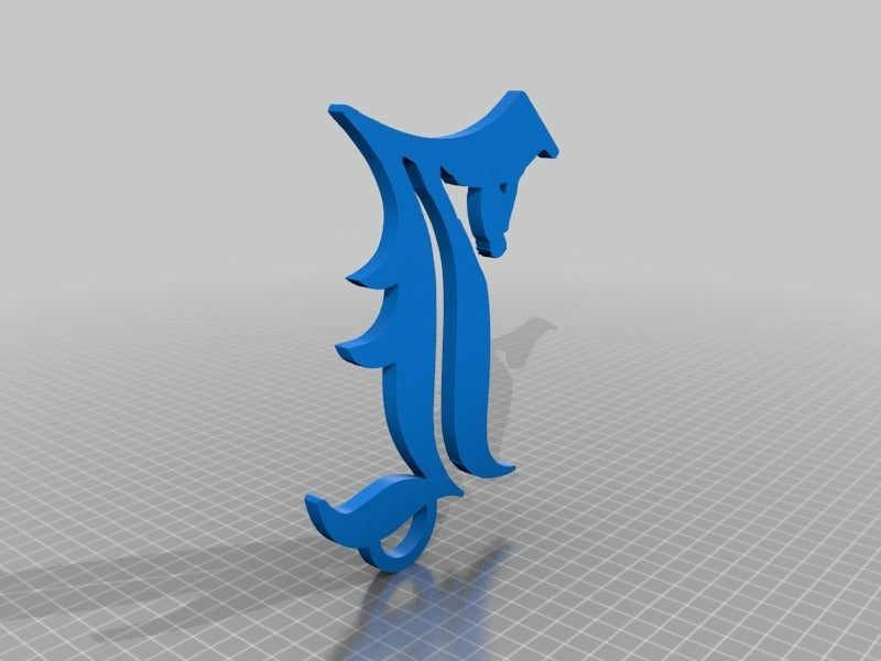 Free STL file death note L keychain 🗝️ ・Object to download and to 3D ...