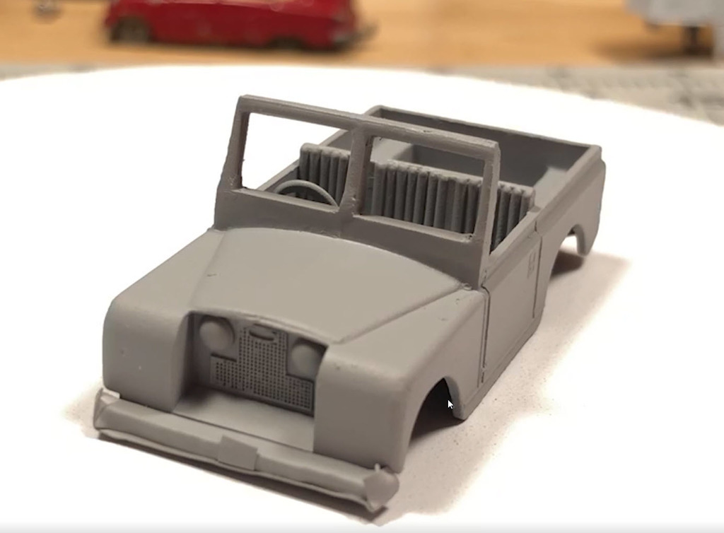 Free 3D file Windshield Frame for a #Matchbox 12B Land Rover 🖼️ ・3D ...