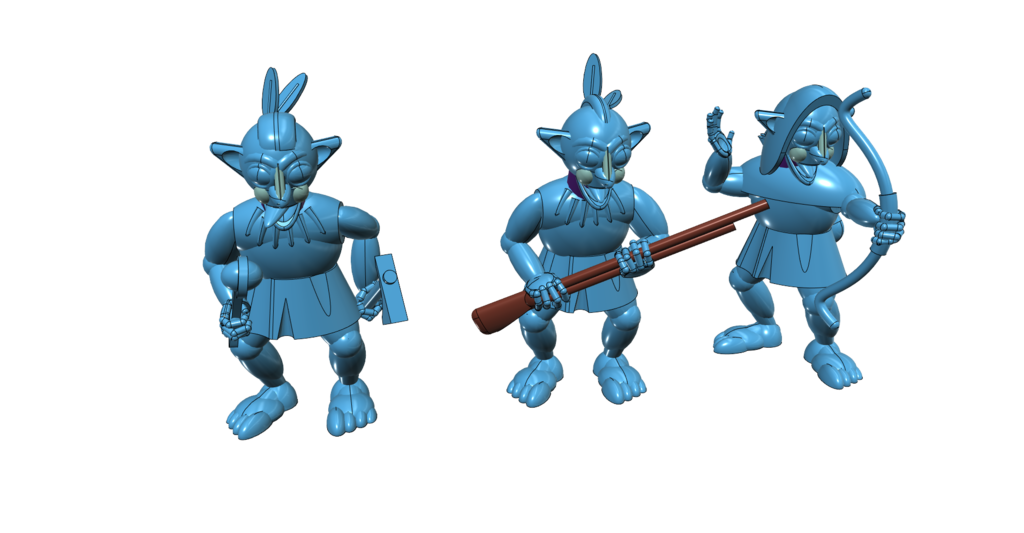 Free STL file Backwoods Goblins 👺 ・Model to download and 3D print・Cults