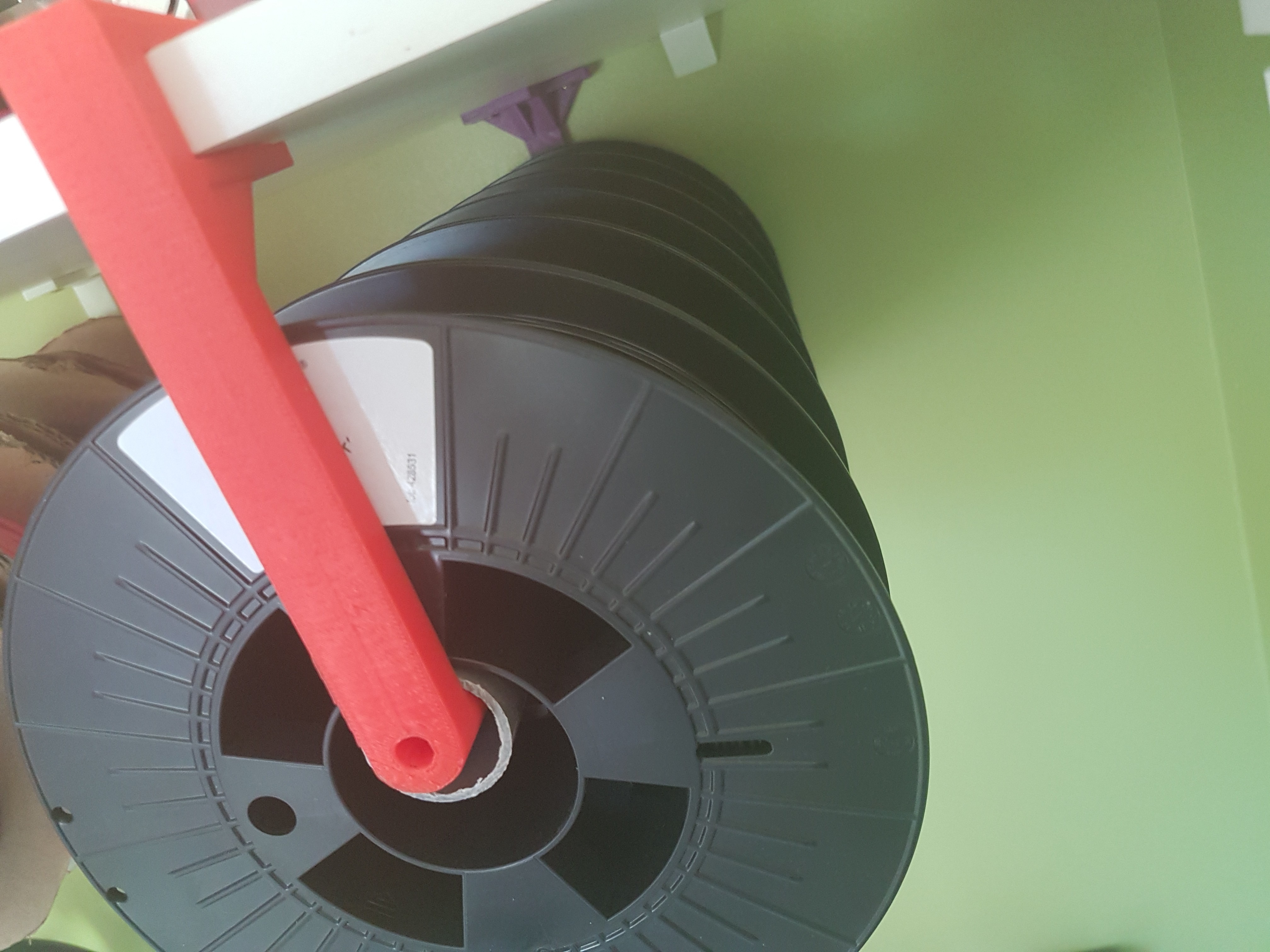 Free STL file Support Filament Reels (under shelf) 🪢 ・3D printing idea ...