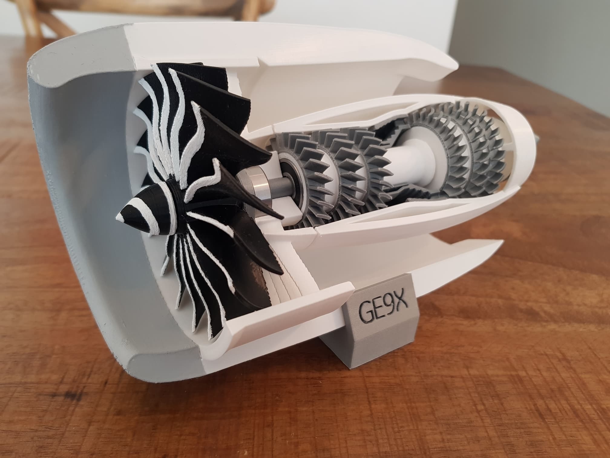 🆕 NEW TURBOFAN ENGINE (BIGGEST IN THE WORLD)・ STL File for 3D printing ...