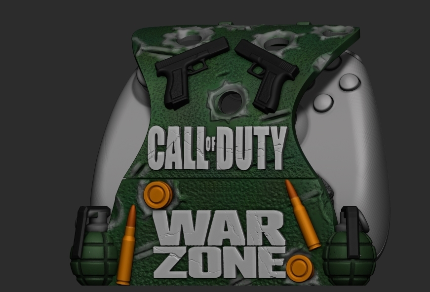 3D file WARZONE COD joystick holder 🕹️ ・3D printing design to download ...
