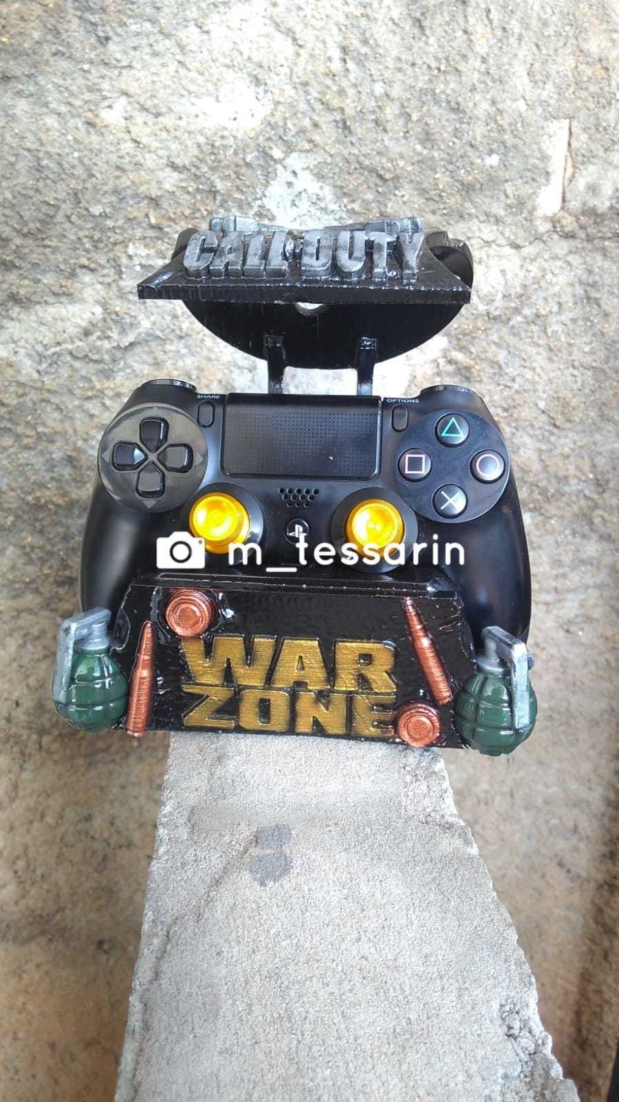 3D file WARZONE COD joystick holder 🕹️ ・3D printing design to download ...