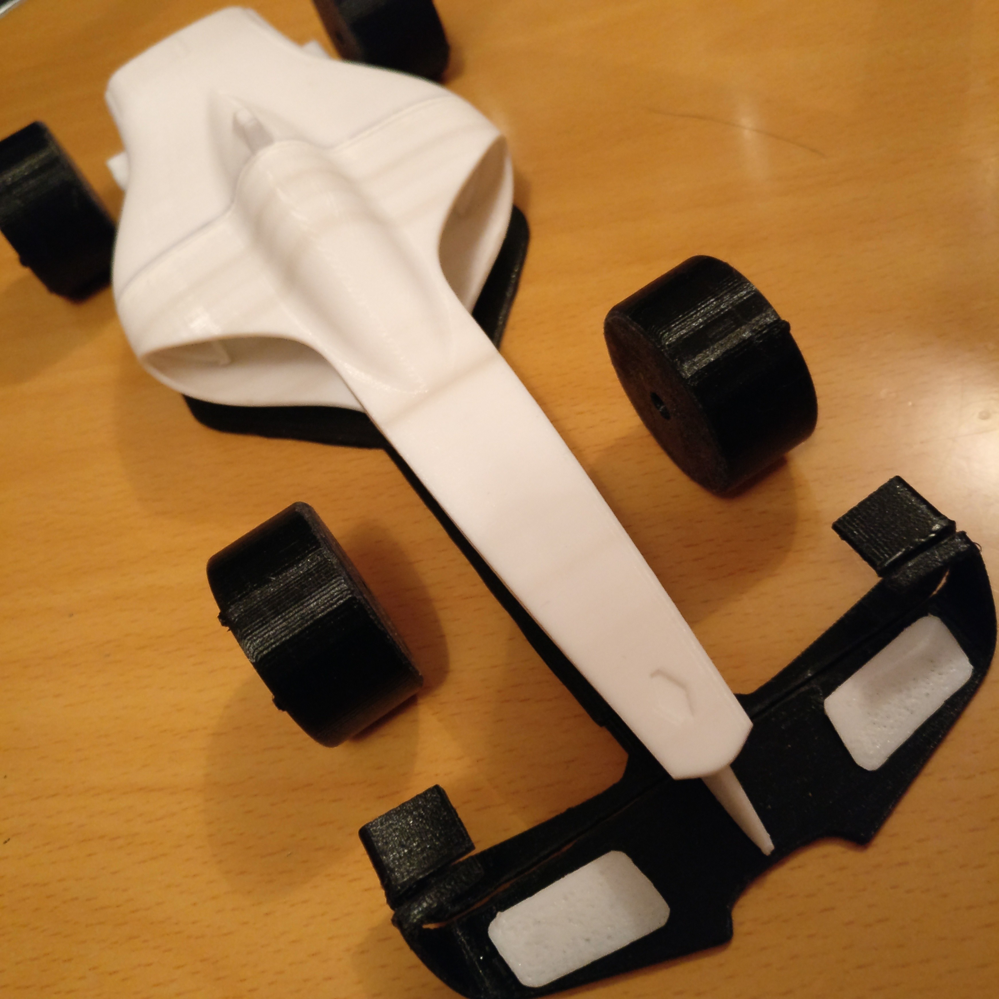 3D printer RS 2027 Formula 1 concept scale model (esc: 1/24) • made ...