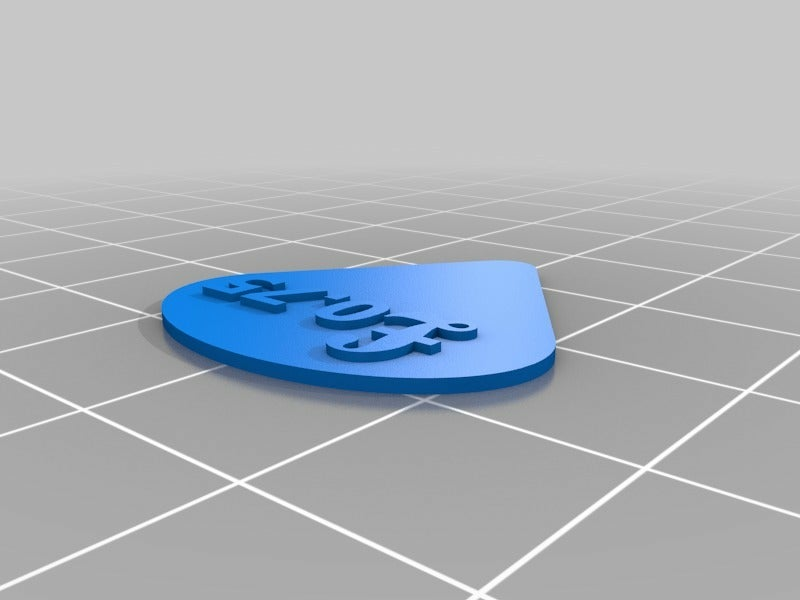 Free STL file Guitar Pick Set 🎸 ・Model to download and 3D print・Cults