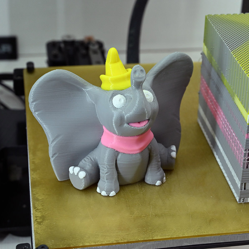 3D printable Dumbo (Easy print no support) • made with MakerGear M2・Cults