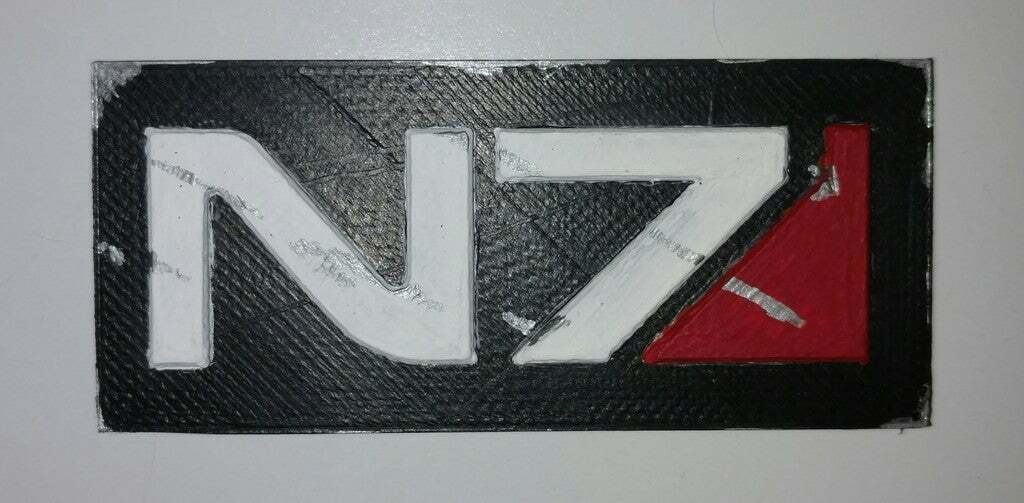 🎭 N7 armor and misc pieces・Free STL File for ・Cults