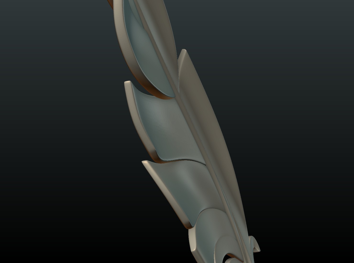 STL file New Feather 🆕・3D printing model to download・Cults