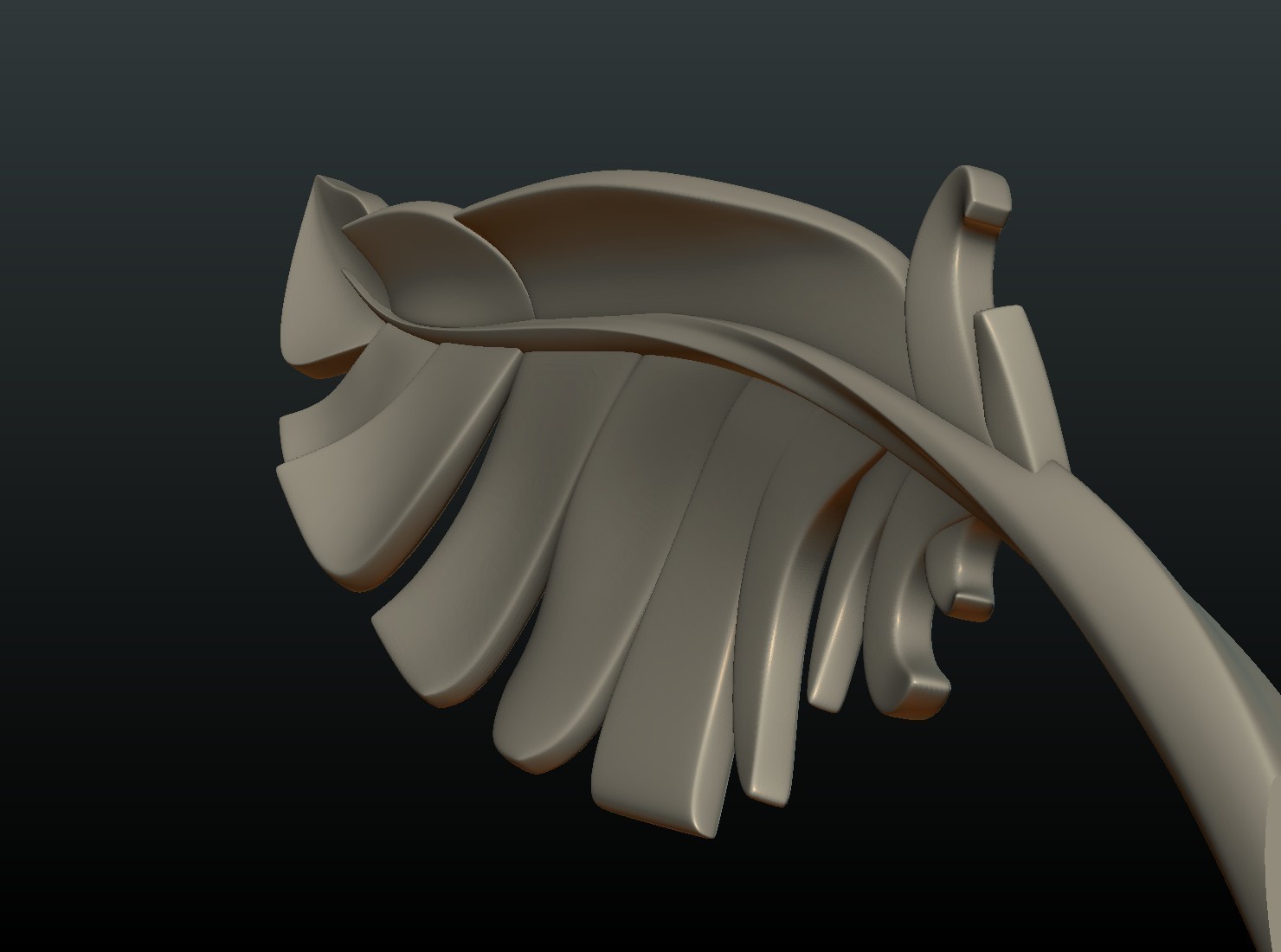 STL file New Feather 🆕・3D printing model to download・Cults