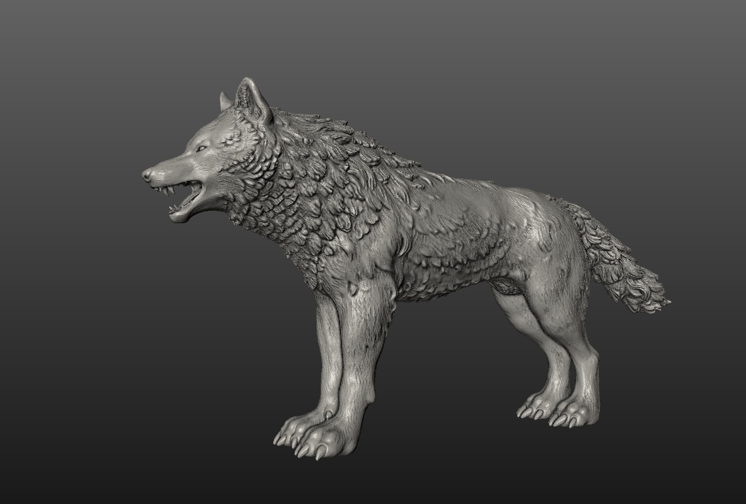 🐺 Wolf・ STL File for ・Cults
